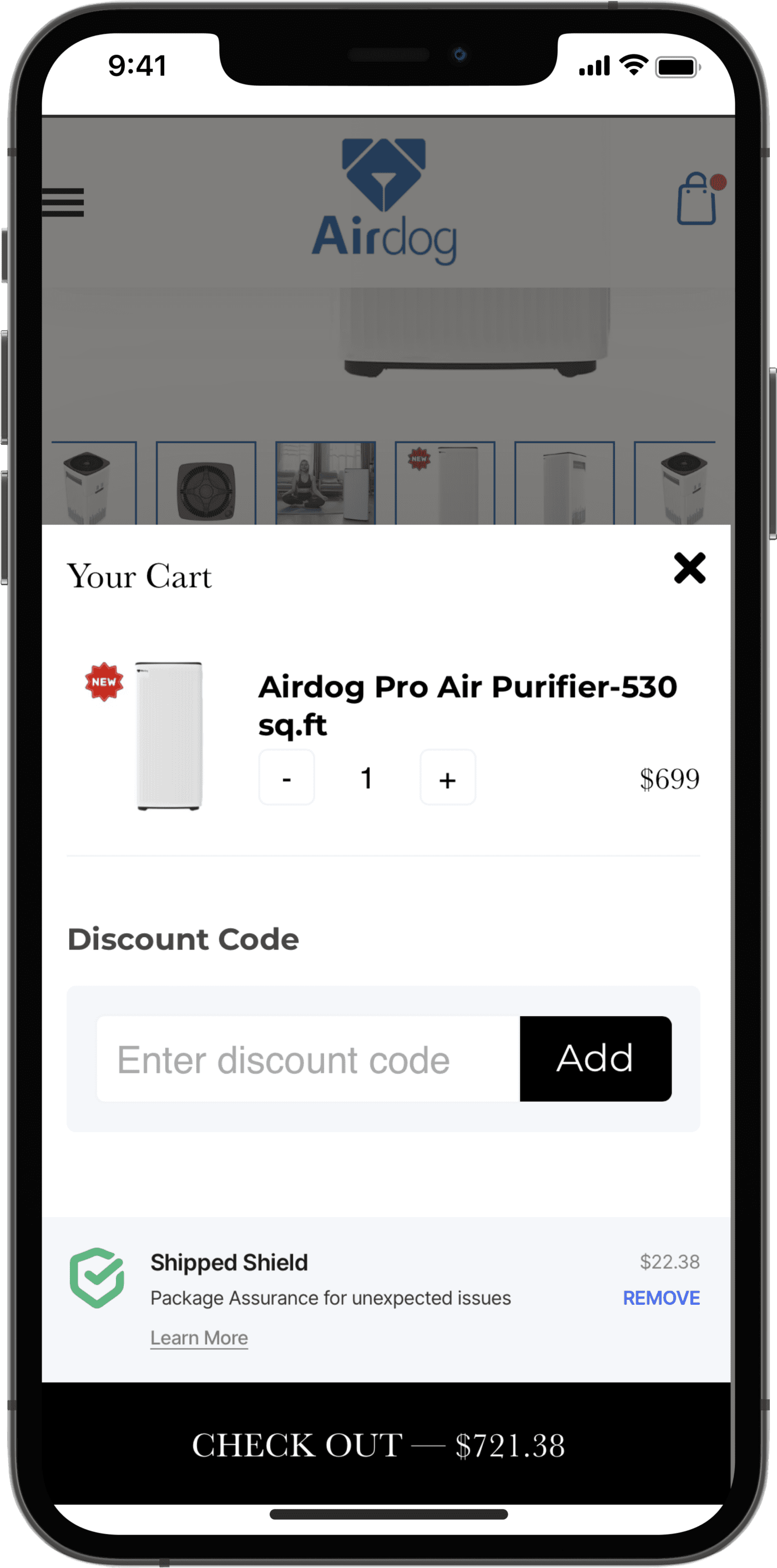 Airdog - Shipped AI